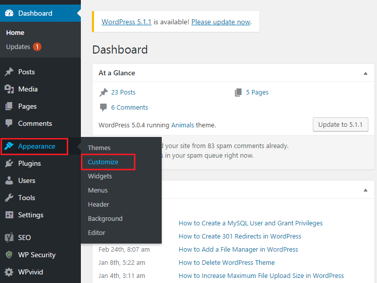  How To Change Site Title And Tagline In WordPress WPGuideline